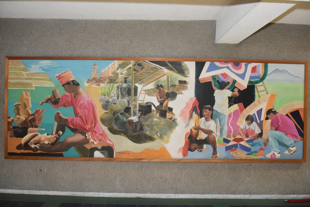 Art inside the UP ISSI | Institute for Small-Scale Industries