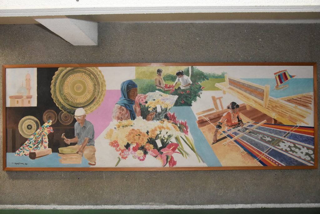 Art inside the UP ISSI | Institute for Small-Scale Industries