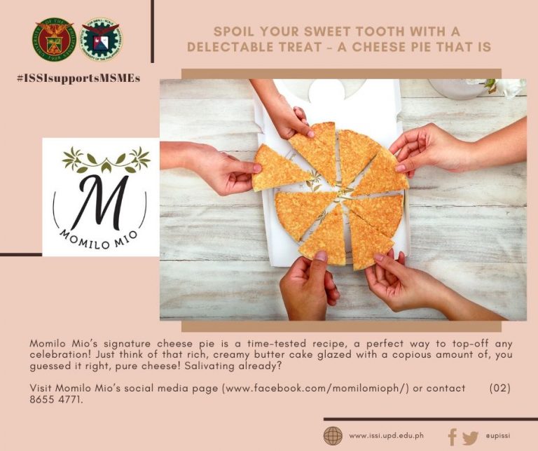 Showcasing Local MSMEs: Momilo Mio and its Toothsome Cheesecake ...
