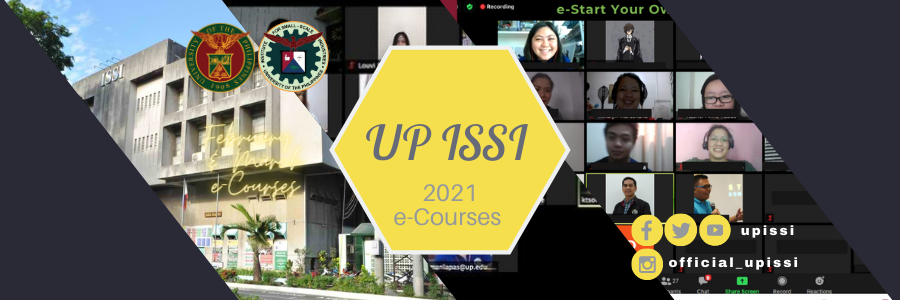 UP ISSI to open e-Courses this 2021 | Institute for Small-Scale Industries