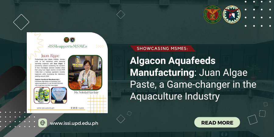 Showcasing MSMEs: Juan Algae by Algacon Aquafeeds Manufacturing ...