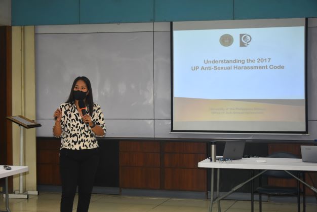 UP ISSI GAD body organizes Learning Session on promoting Anti-Sexual ...