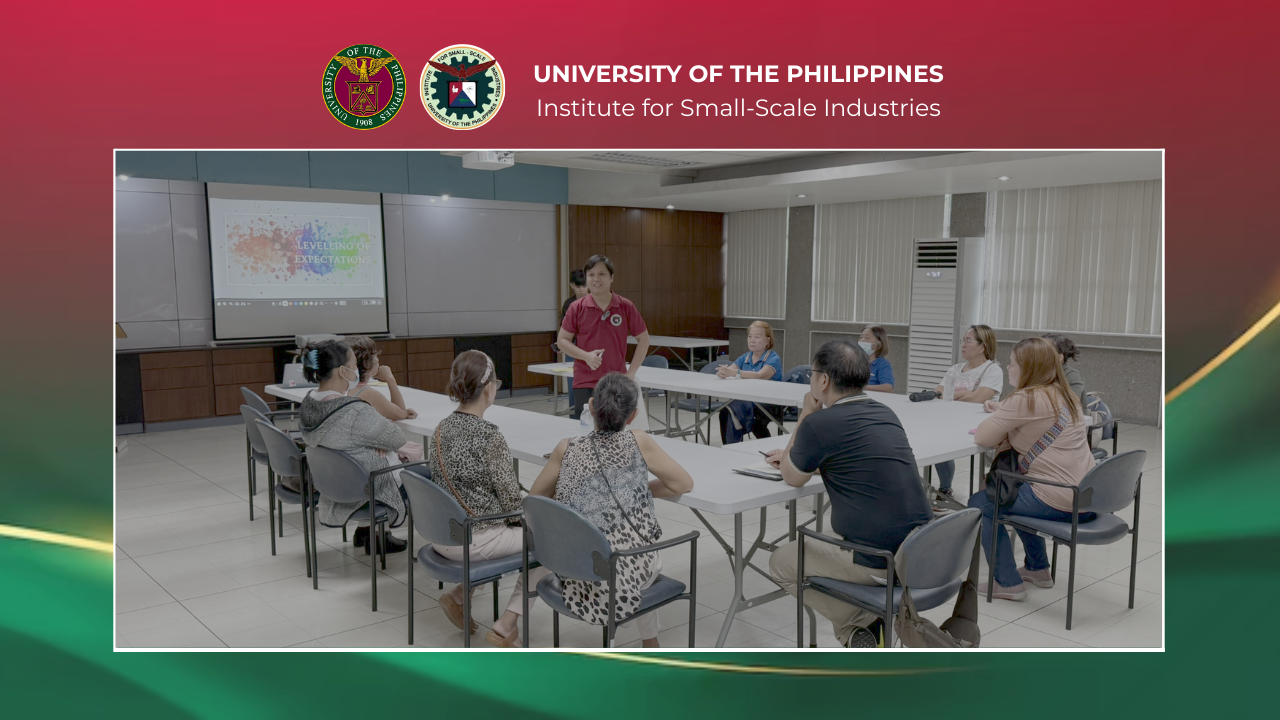 UP ISSI Hosts Focus Group on Supply Chain Assessment with DANA Asia ...