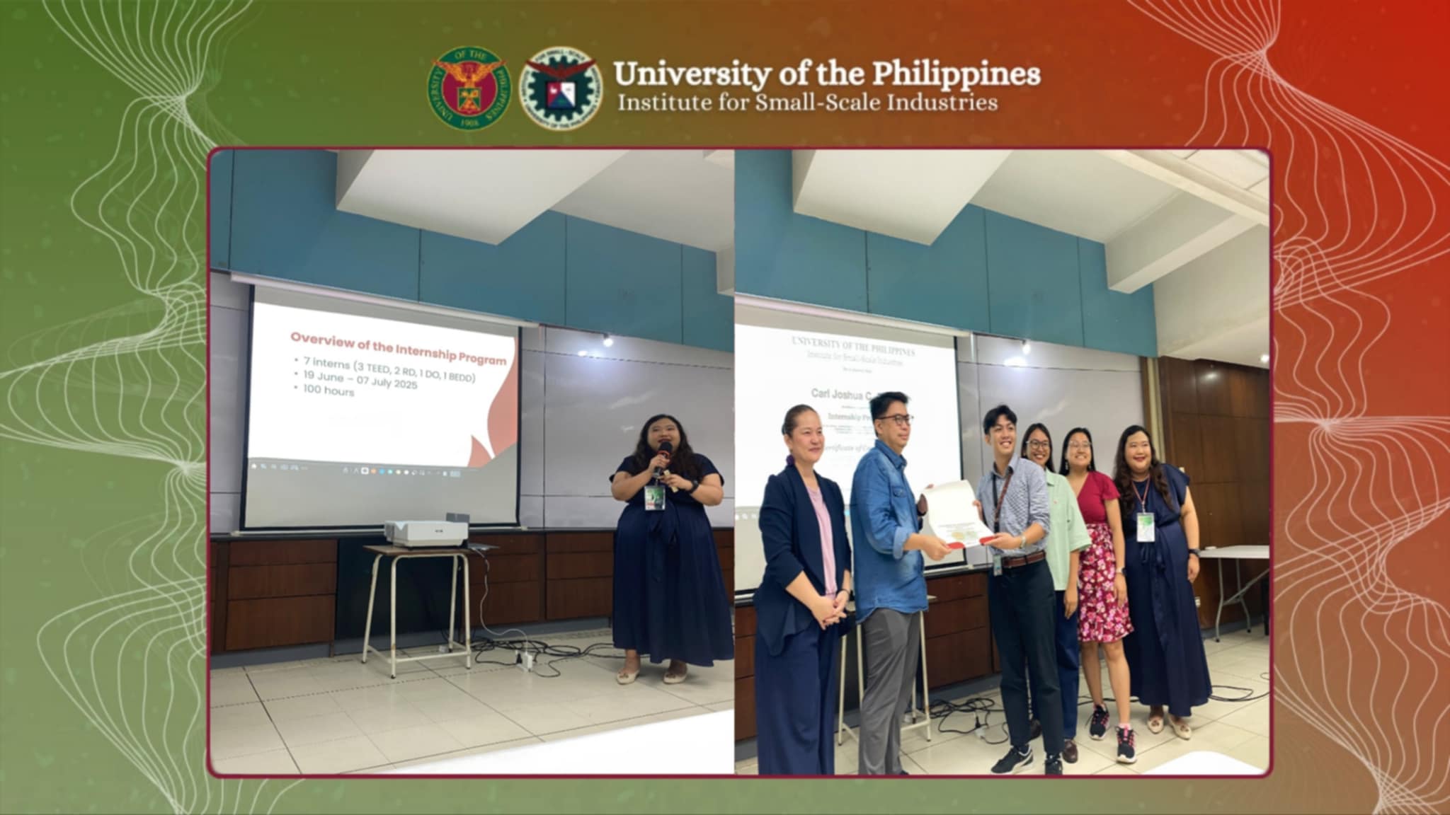 UP ISSI Concludes Internship Program for BA Speech Communication ...